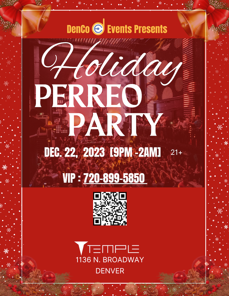 Holiday Perreo Party @ Temple Denver - DenCo Events